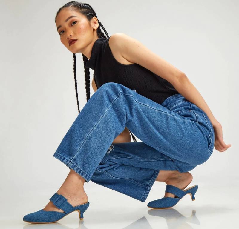 List of Best Casual Blue Color High Heel Denim Shoes for Women