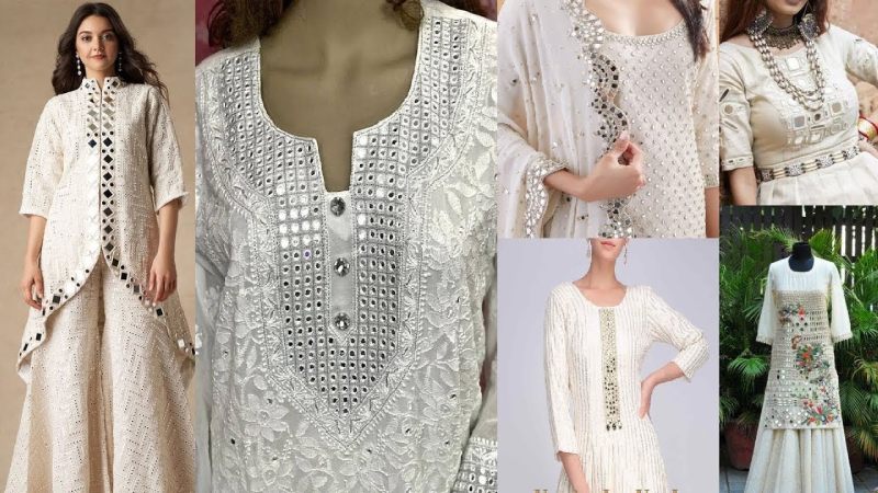 The Art of Mirror Work Kurtis