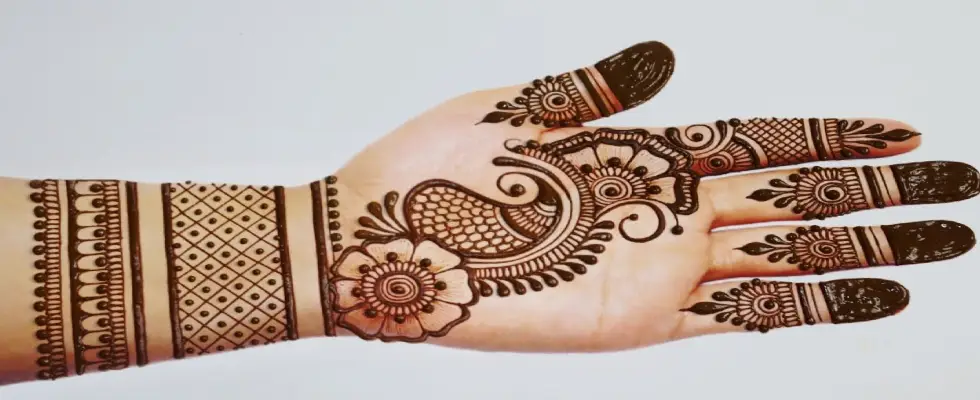 Best Mehndi Design: Simple Full Hand for Girls