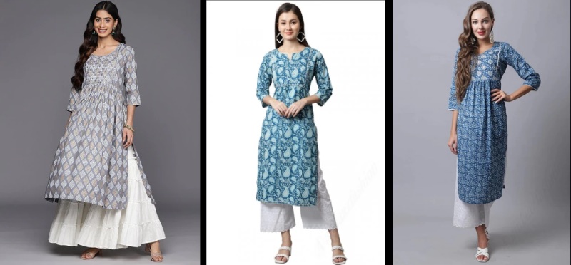 The Art of Mirror Work Kurtis
